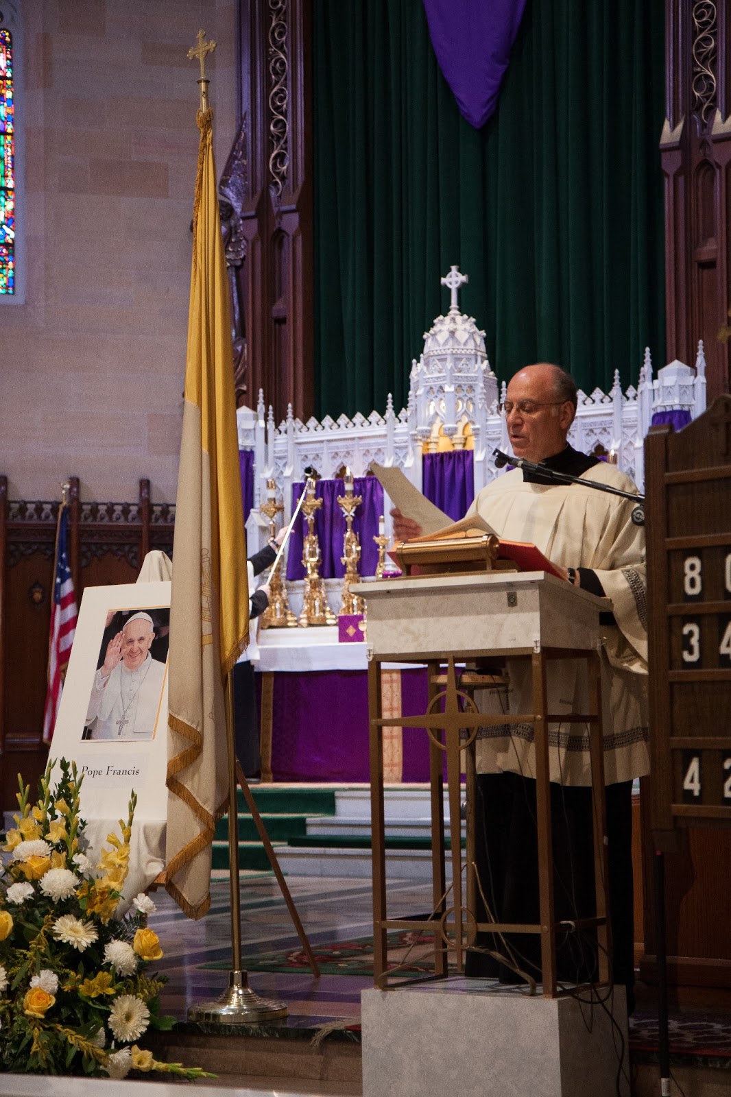 Te Deum laudamus!: Assumption Grotto honors Pope Francis and St. Joseph