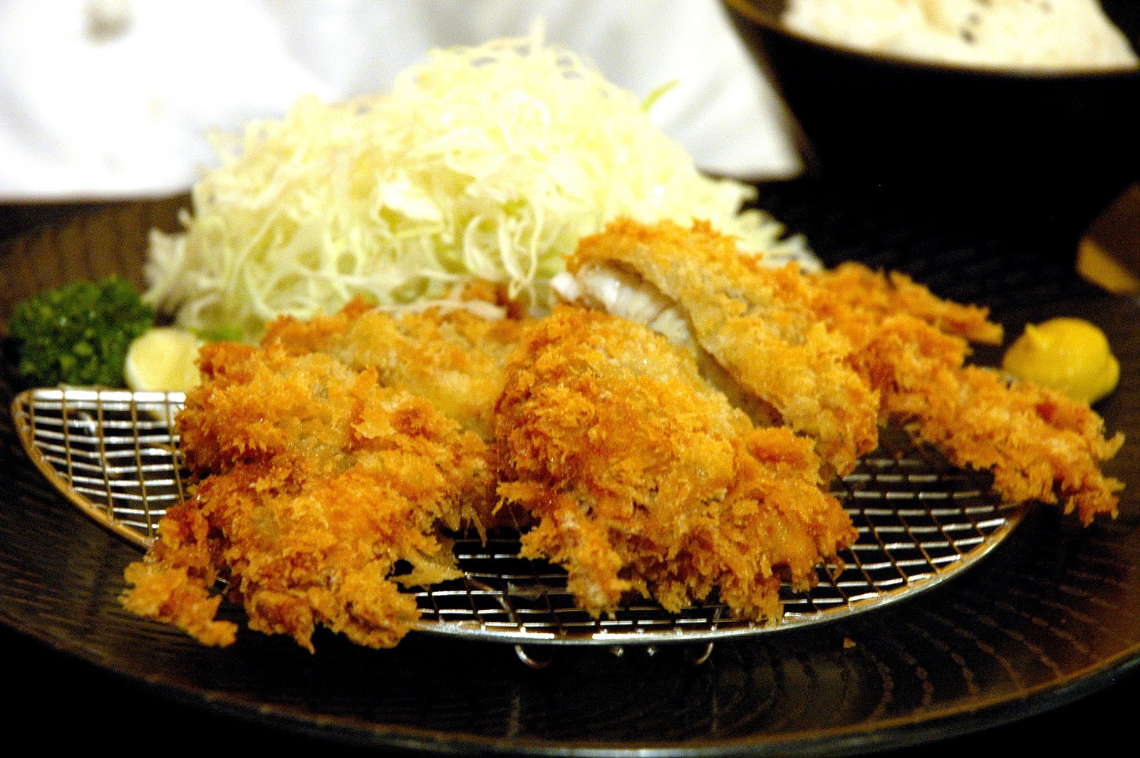 DUDE FOR FOOD: Still Crazy for Katsu: Yabu's Soft-Shell Crab and ...