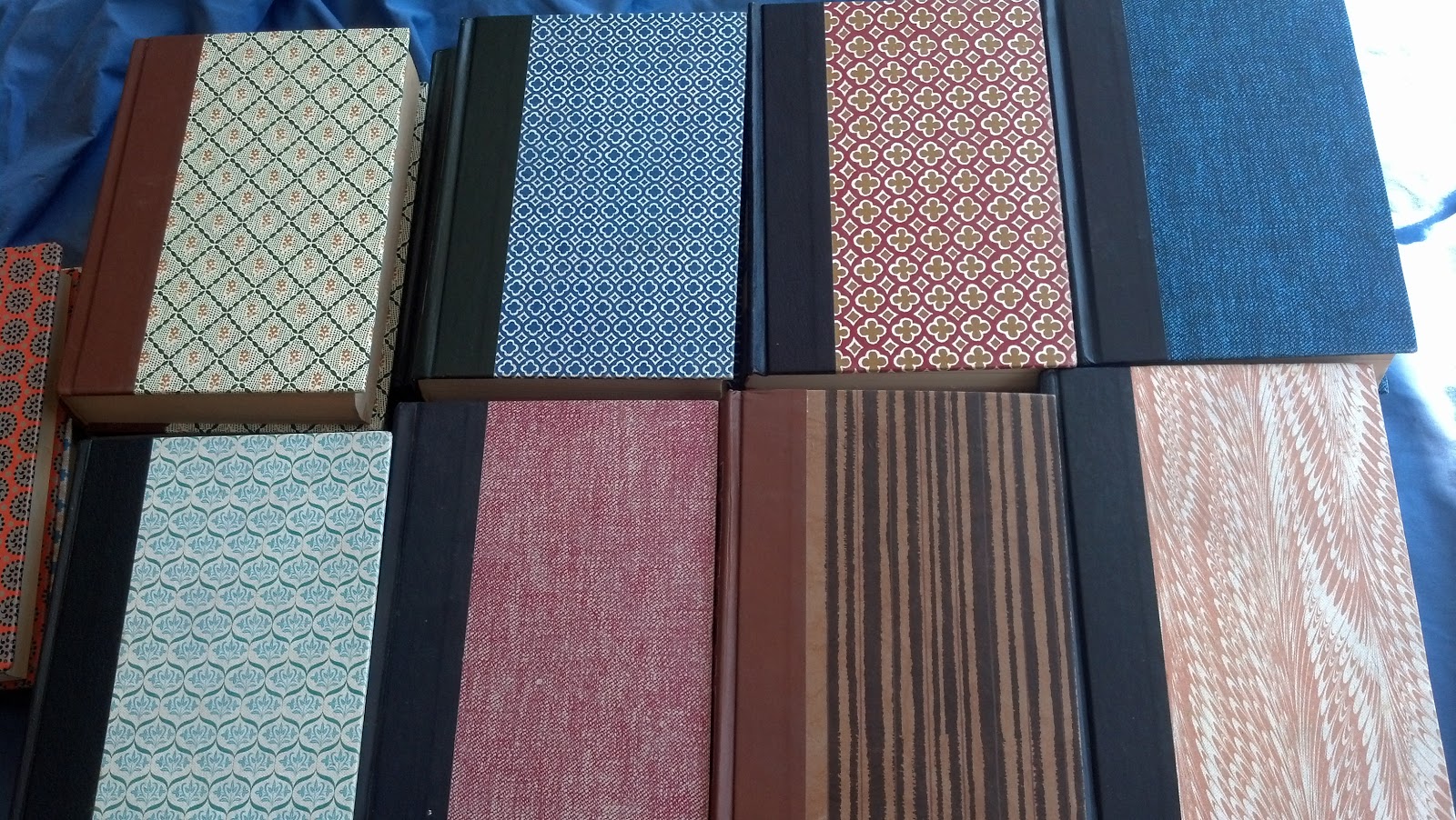 Field of Poppies: Discarded Book Journals: A Tutorial