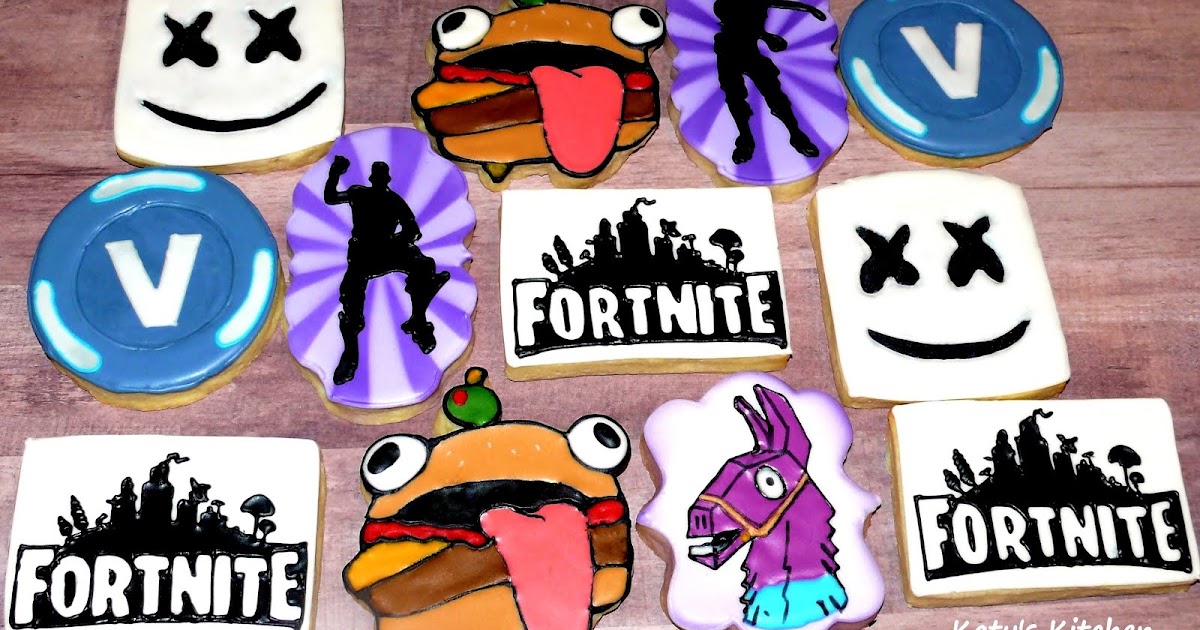 Katy's Kitchen: Fortnite Cookies