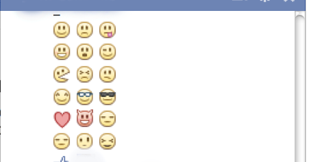 How to type a smiley face on Facebook | Facebook Smileys and Emoticons