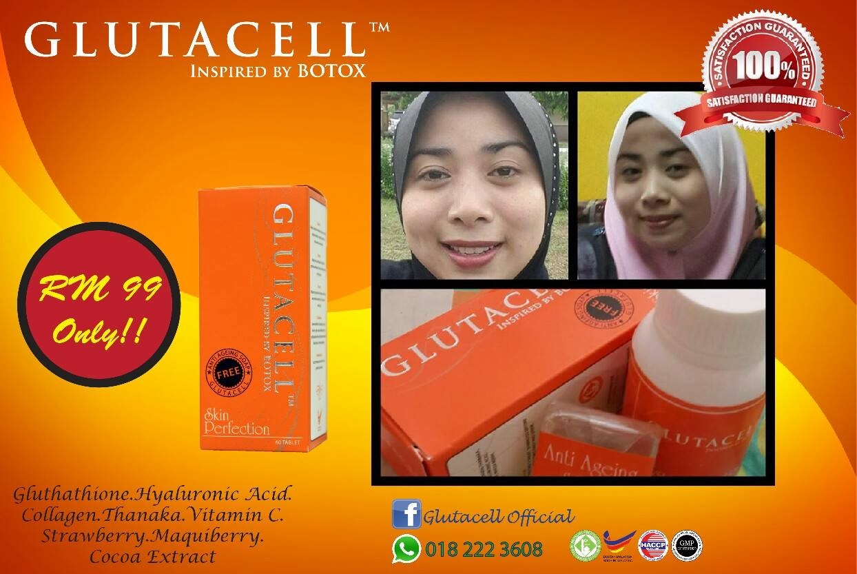 GlutaCell Inspired By Botox (RAHSIA KECANTIKAN DAN KESEMPURNAAN ANDA)