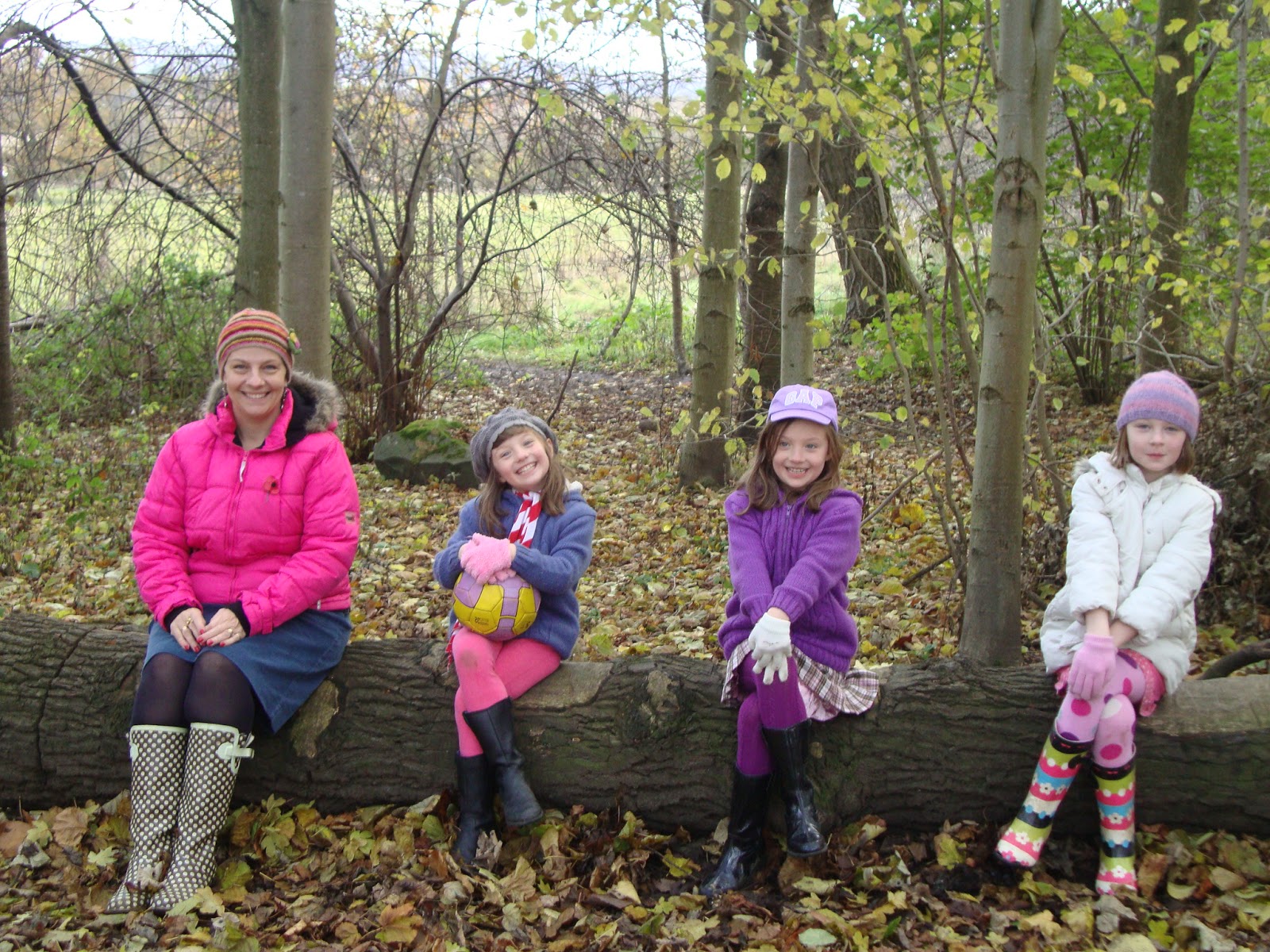 Running With Triplets: Walking in Edinburgh - Cammo Estate