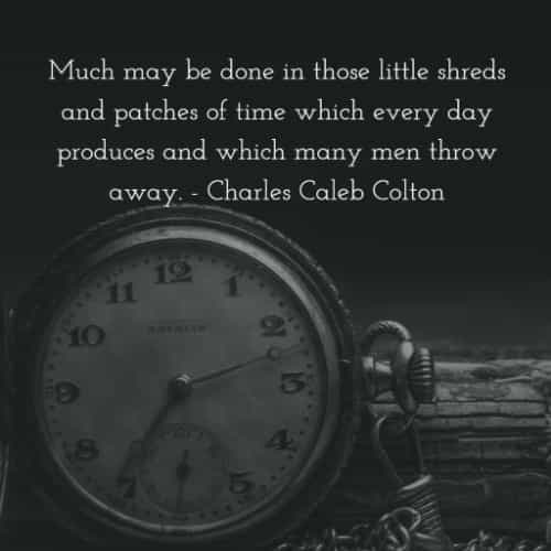 83 Time quotes and sayings to improve your way of life