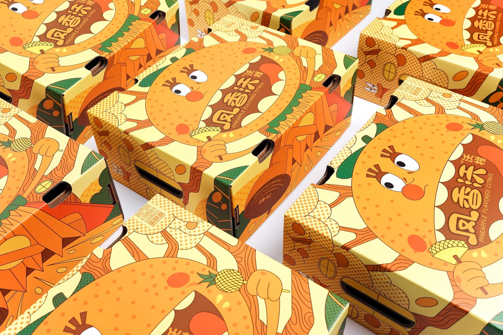 Pineapple flavored citrus – limited edition gift box – Packaging Of The ...