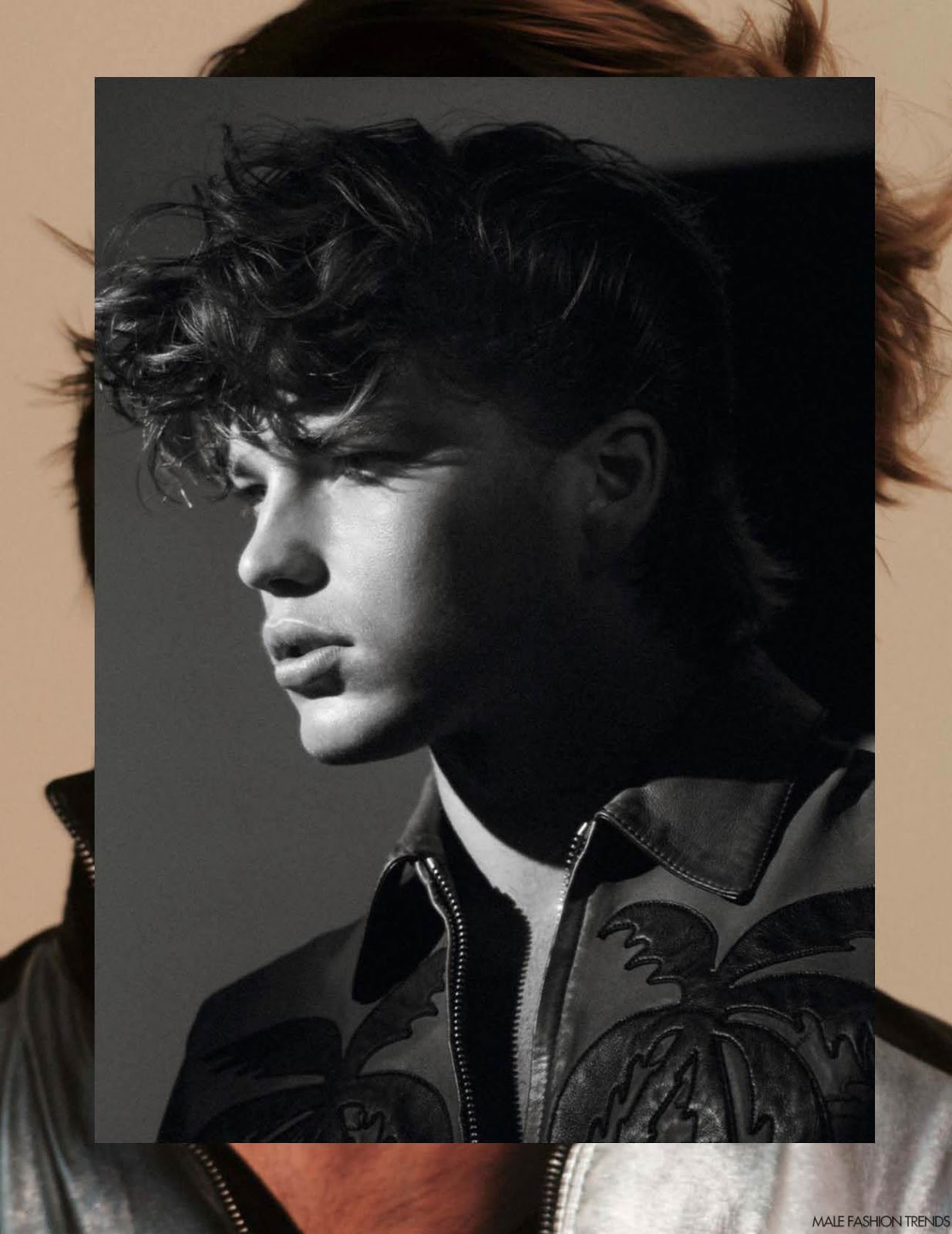Jordan Barrett para Vogue Hommes Spring/Summer 2016 por David Sims