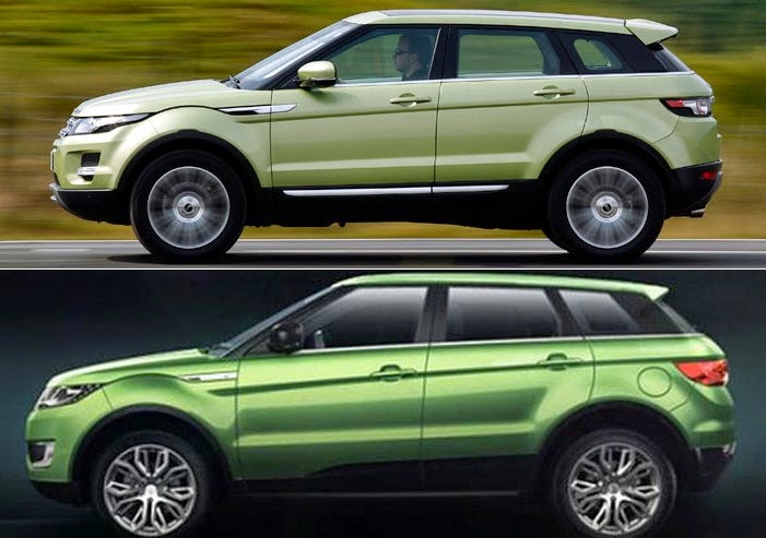 Flattery? The Fake Chinese Land Rover Evoque | International Political ...