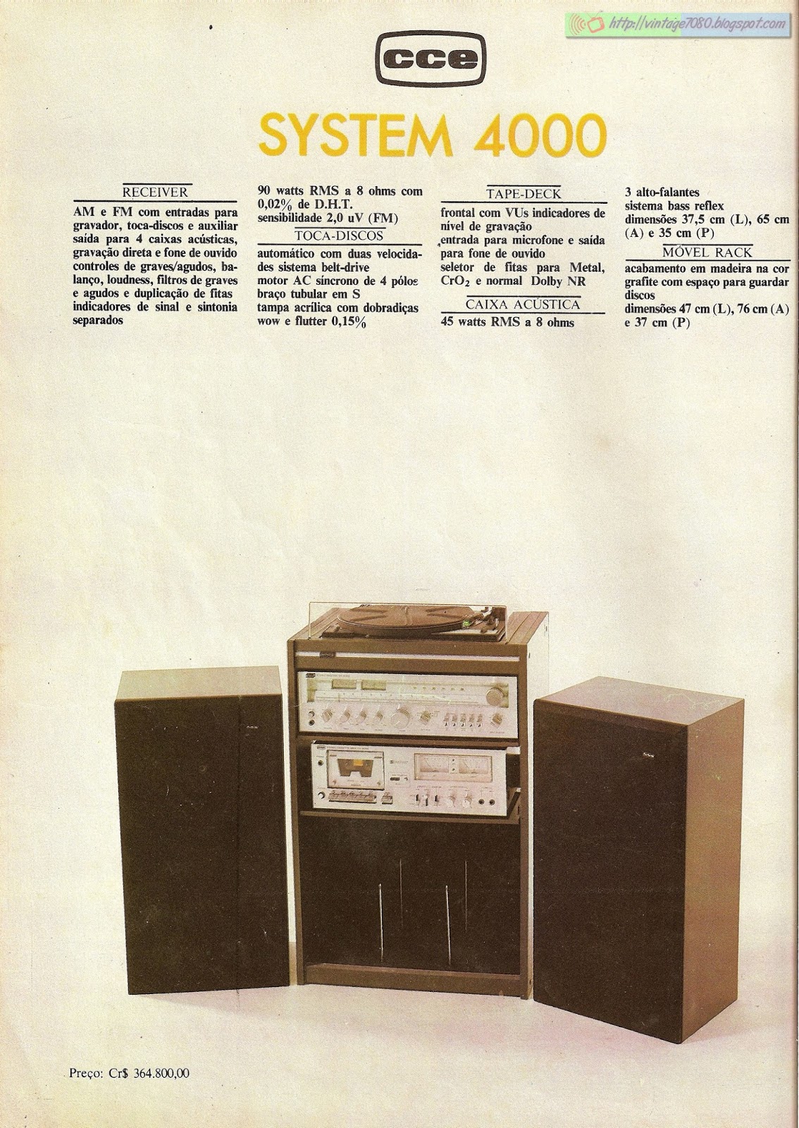 Vintage 70 80: CCE 09 - Systems