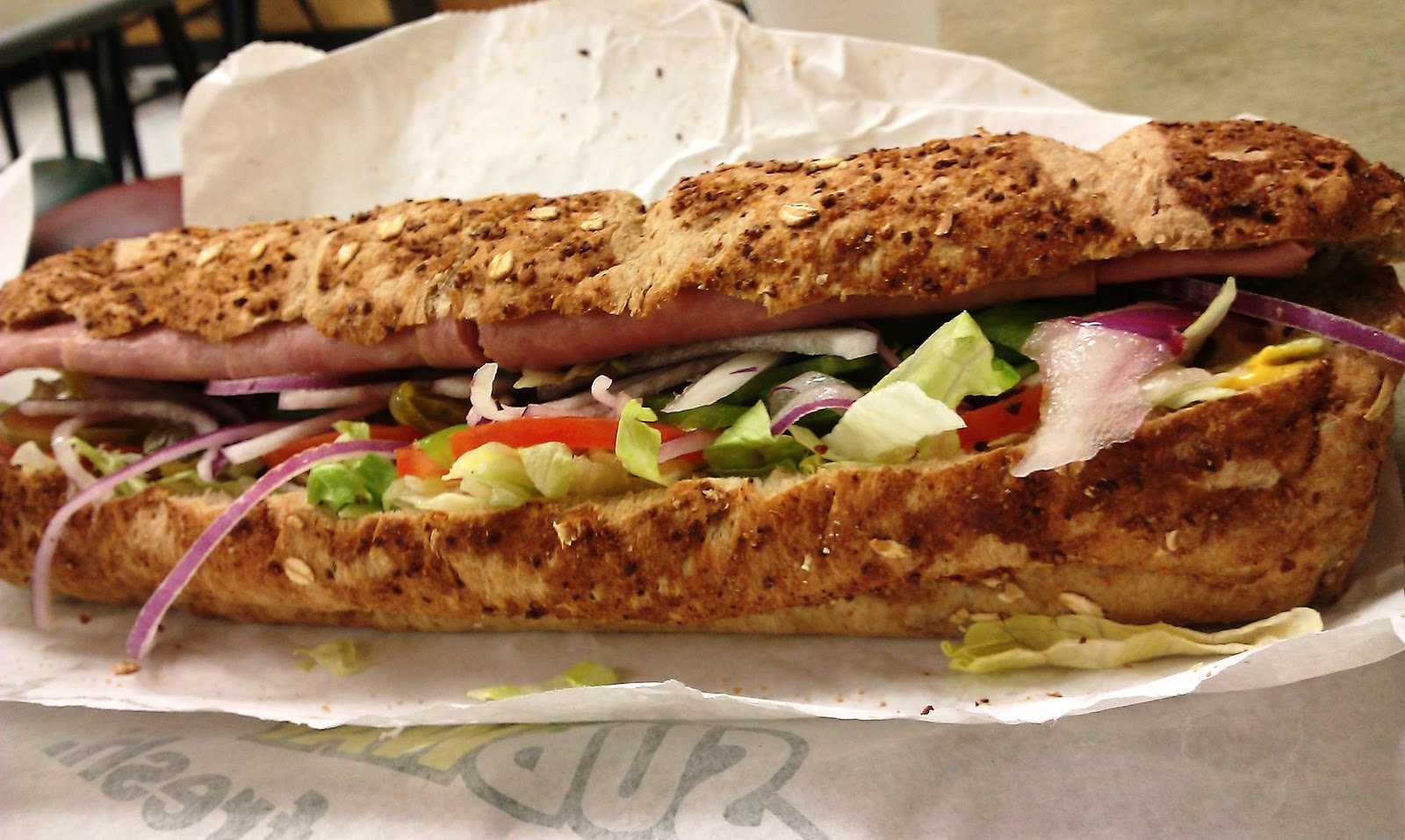 Dude Where's My Lunch?: Subway...Eating Fresh today