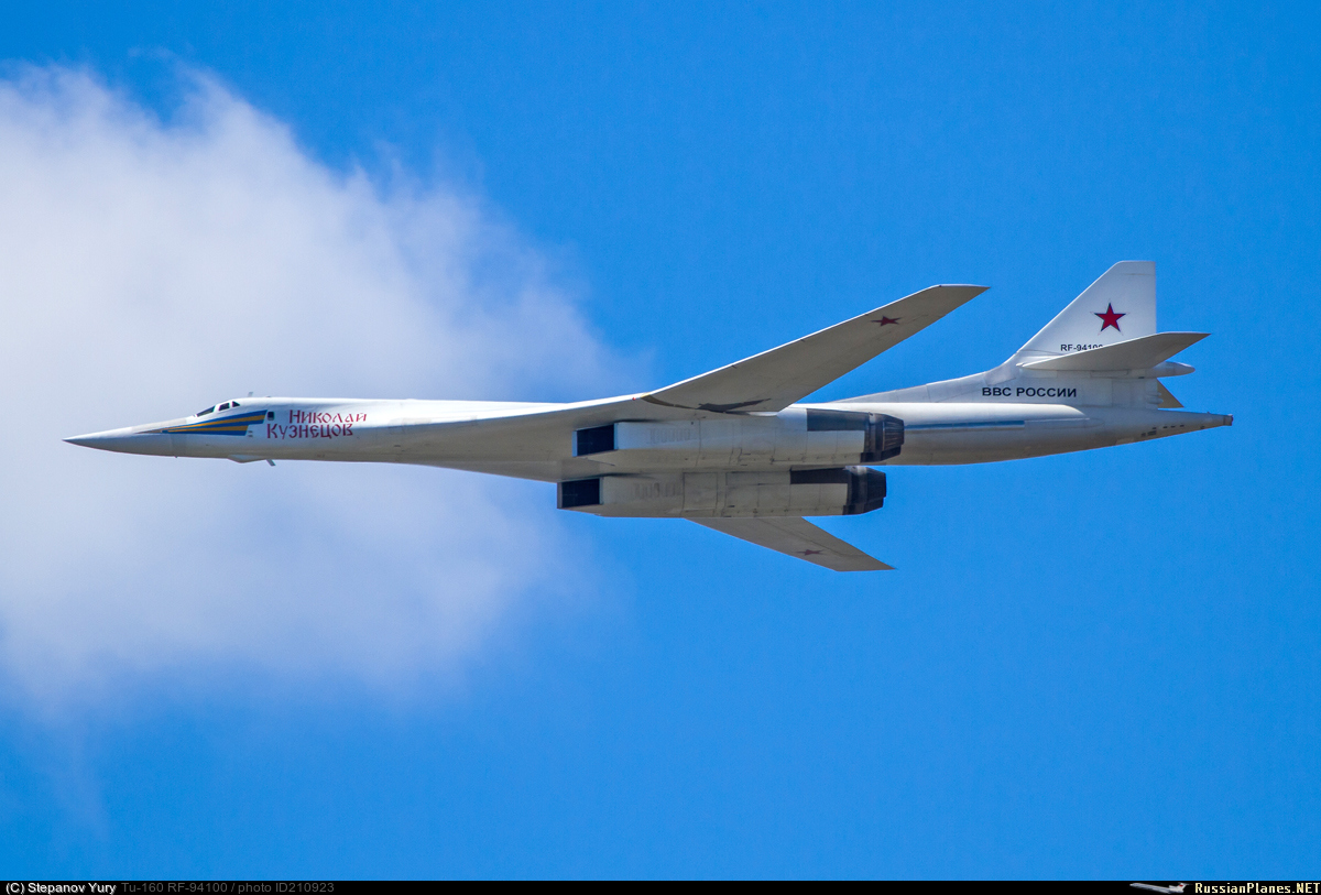 VEICULOS E ARMAMENTOS MILITARES: TUPOLEV TU-160M BLACKJACK