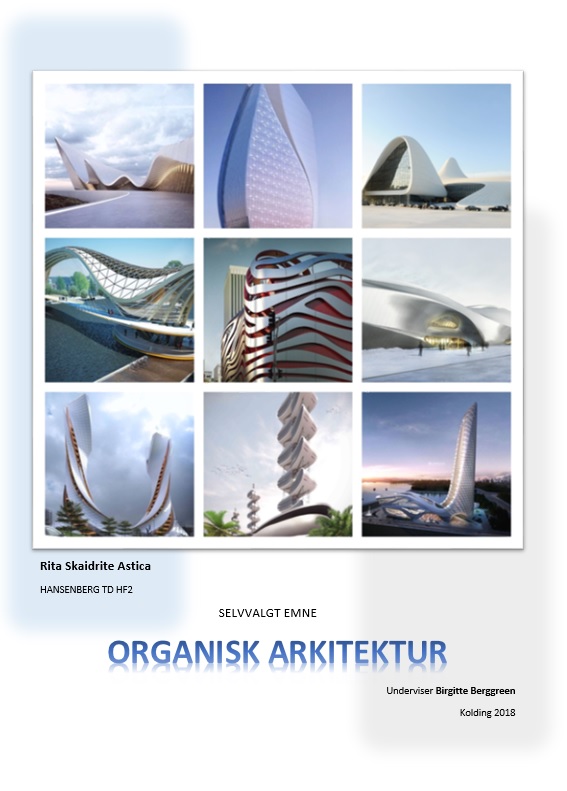 Eksperimental Kulturhuset: Selvvalgt emne- ORGANISK ARKITEKTUR