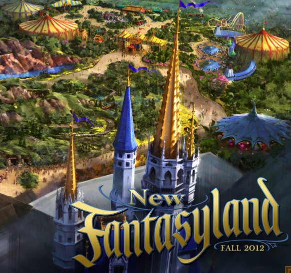 NewsPlusNotes: New Aerial Photos of the Fantasyland Expansion