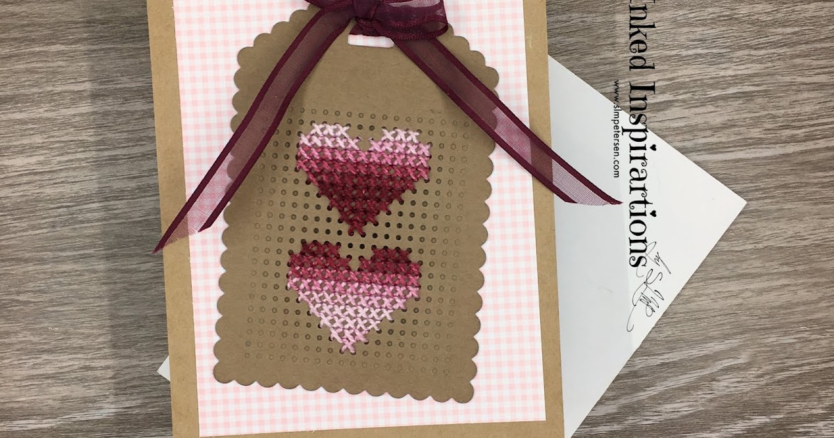 Inked Inspirations by SLMP: MFT Scalloped Cross Stitch Tag Die - Double ...