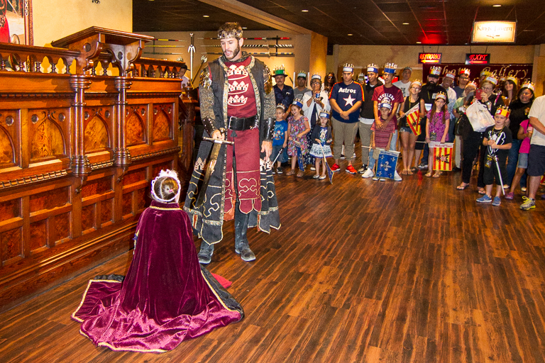 Tales of the Flowers: Medieval Times - dining as Kings Royalty