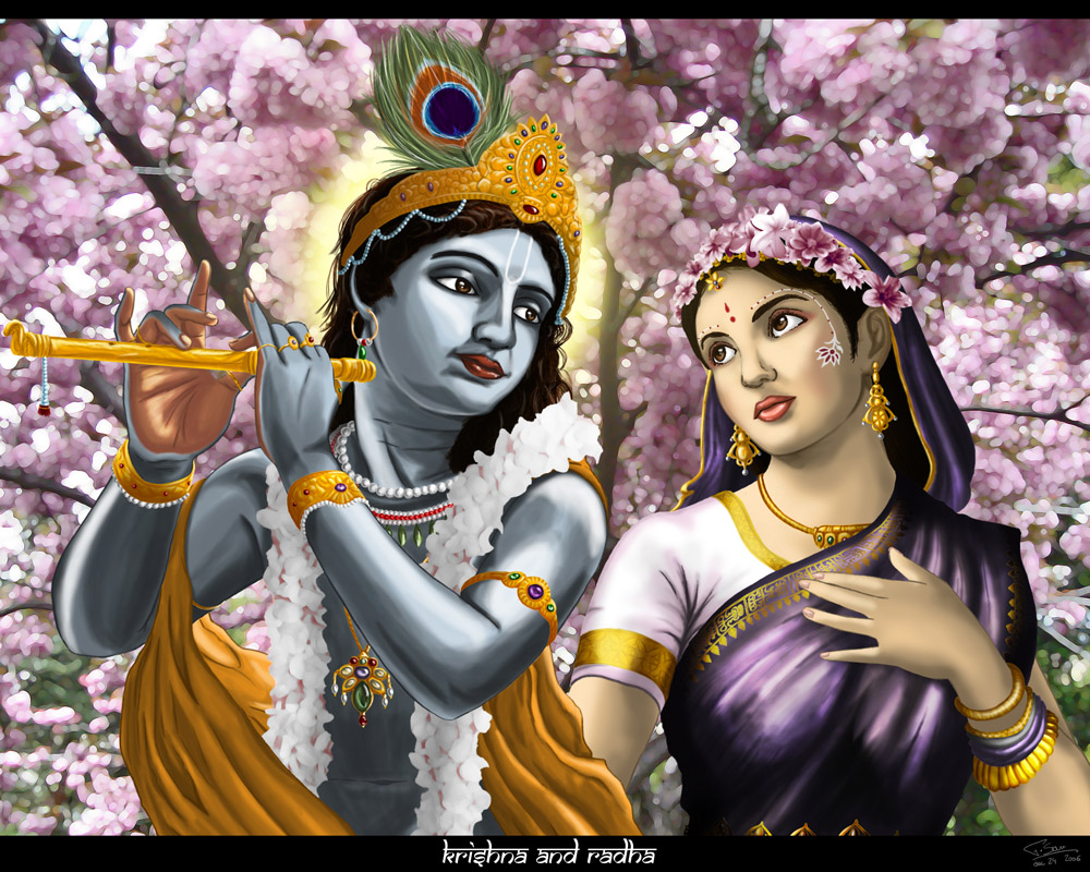 Radhe krishna ji: Story about Radha and Krishna ji....