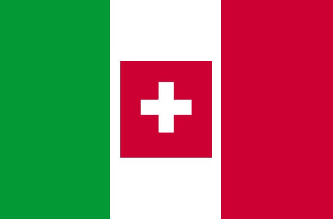 The Voice of Vexillology, Flags & Heraldry: Switzerland-Italy Heritage Flag