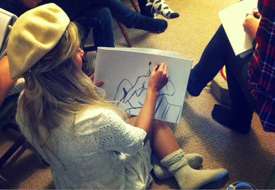 Bristol Vintage Wedding Fair: ANATOMY OF A HEN PARTY LIFE DRAWING CLASS