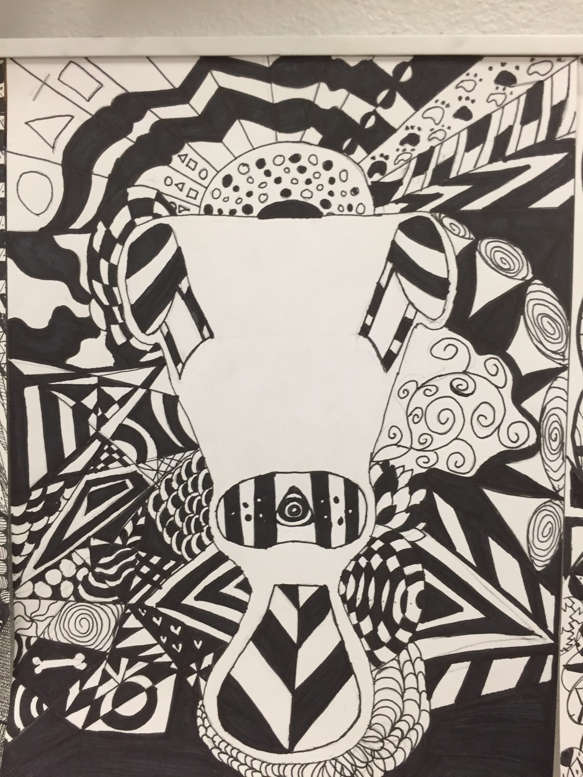 Art with Ms. Thomas: High School Zentangles