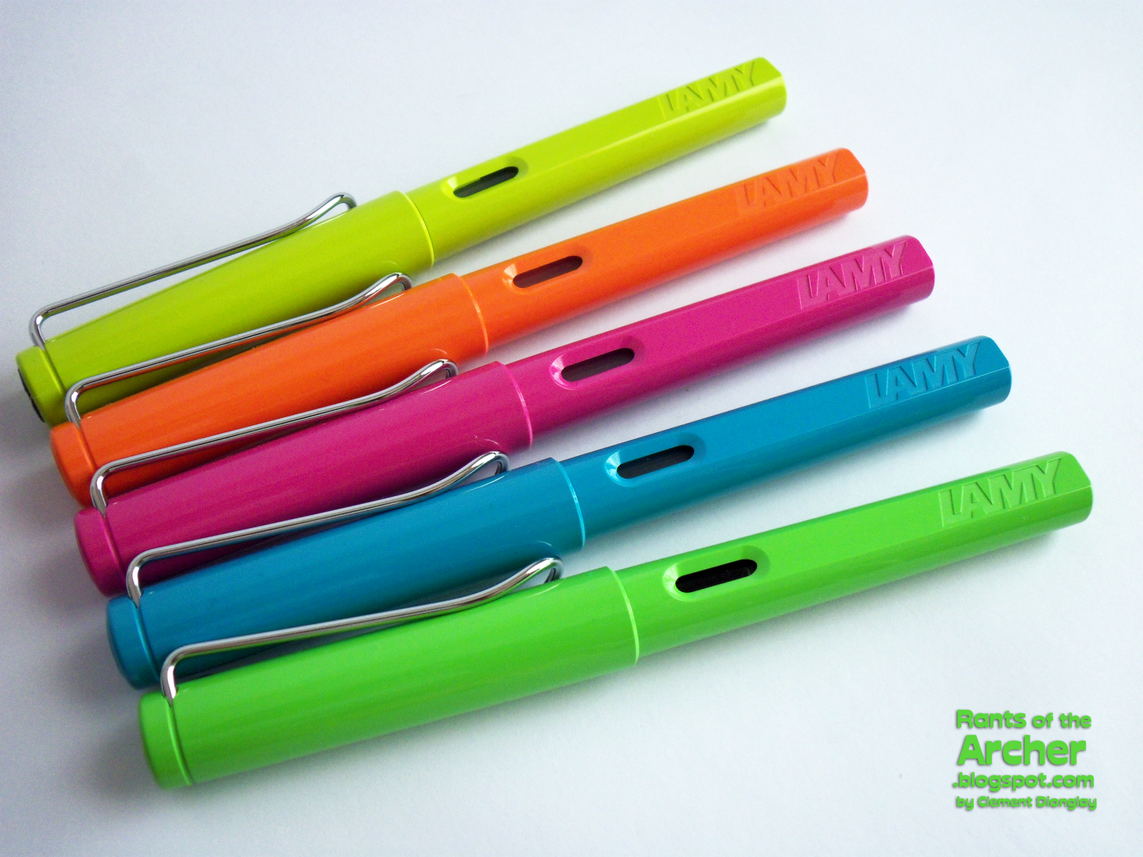 Fountain Pen Review: Lamy Safari 2012 Limited Edition Green | Rants of ...