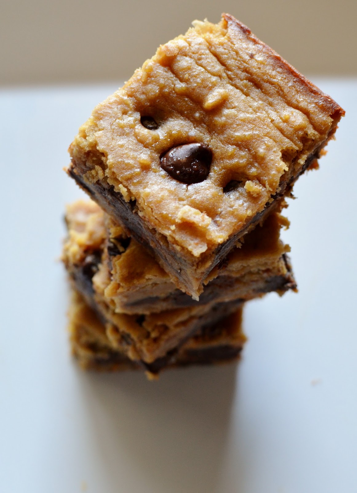Chocolate Covered Peas: Gluten Free Chickpea Blondies