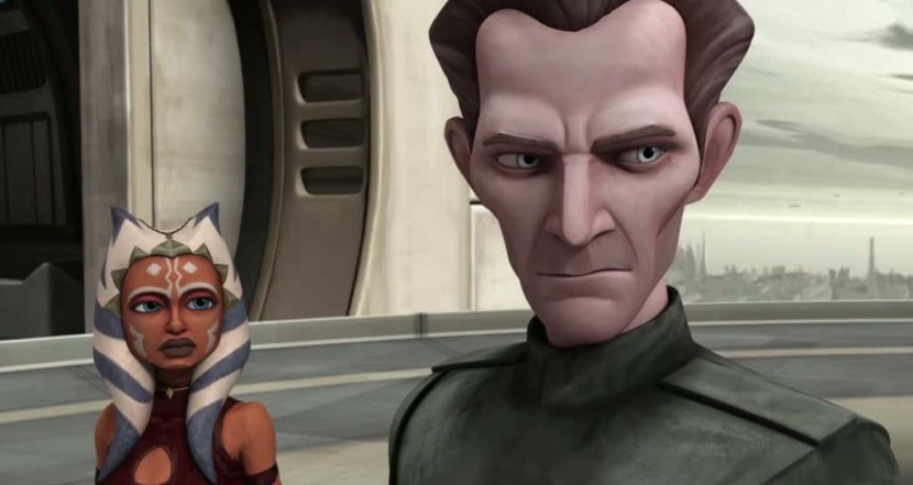 Never one to be friendly, Captain Tarkin makes his first appearance in ...
