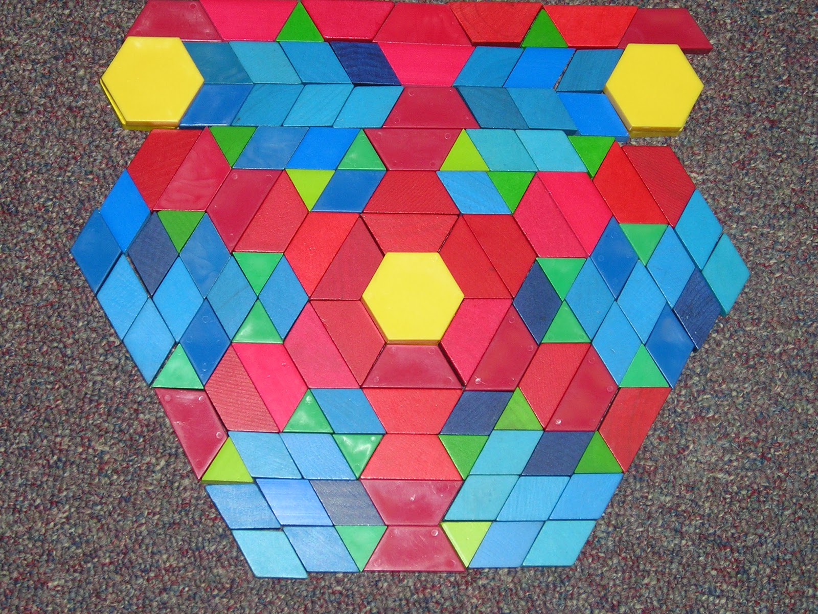 Tales From a K-1 Classroom: Symmetry with Pattern Blocks