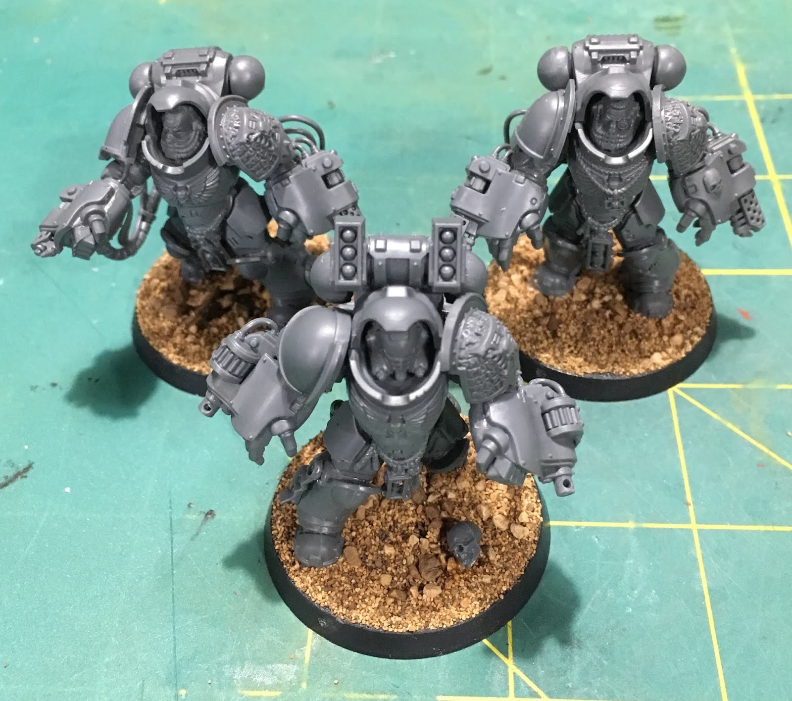 262nd Death Korps of Krieg: WIP: Deathwatch Primaris Aggressors