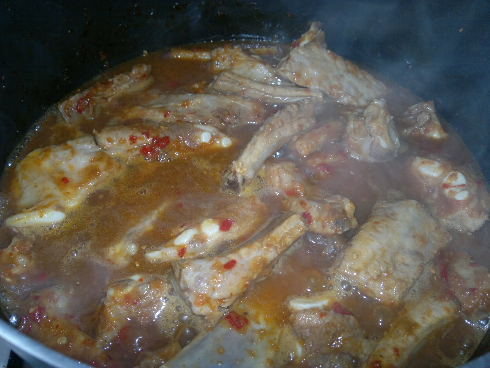 PEARLY WITH LOVE: Stew Pork Trotter or Rib with tamarind pulp juice and ...