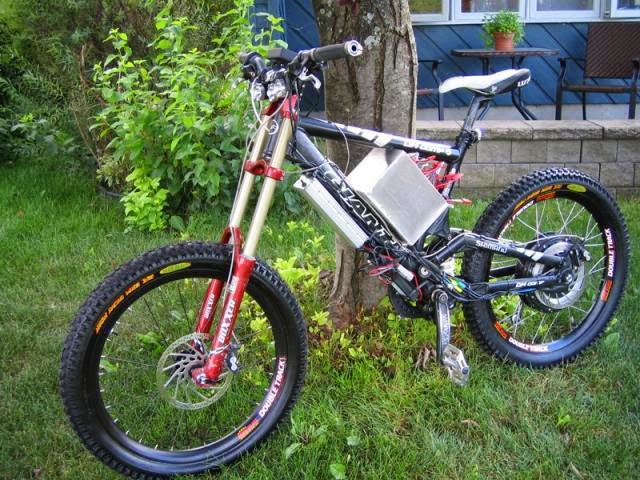 Gebattery: Top 10 Fast Electric Bikes--#3 Dr Bass’s 66-MPH Giant DH ...
