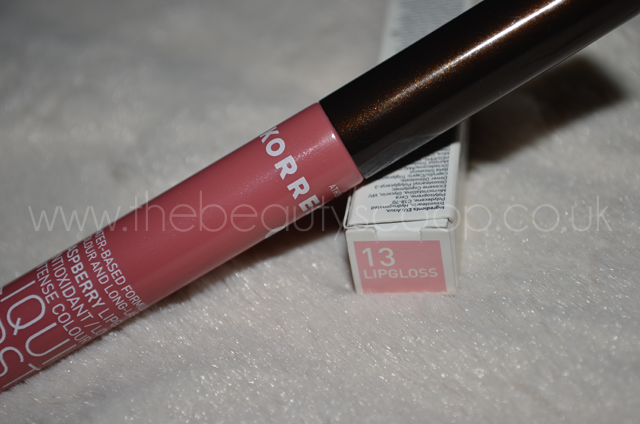 The Beauty Scoop!: Korres Raspberry Liquid Lipstick - Shade 13, Soft ...