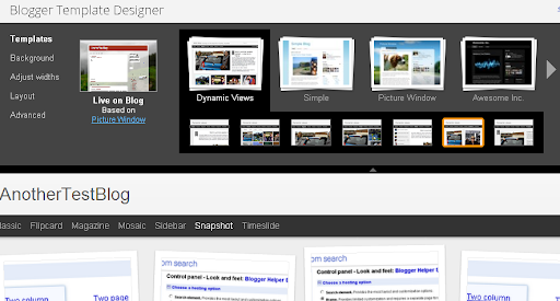 Dynamic templates: turning them on in your blog | Blogger-Hints-and-Tips