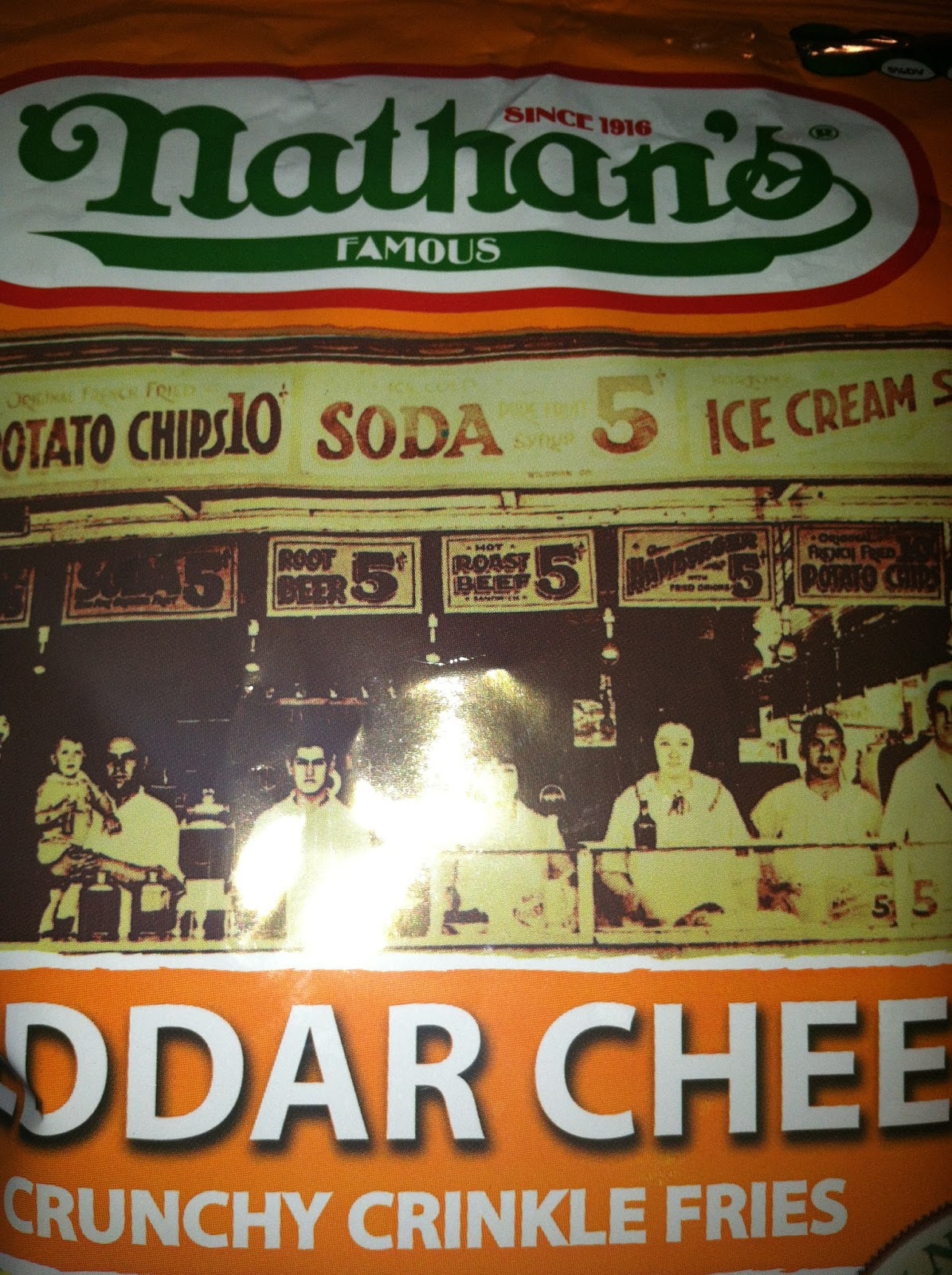 French Fry Diary: French Fry Diary 511: Nathan's Cheddar Cheese Crinkle ...