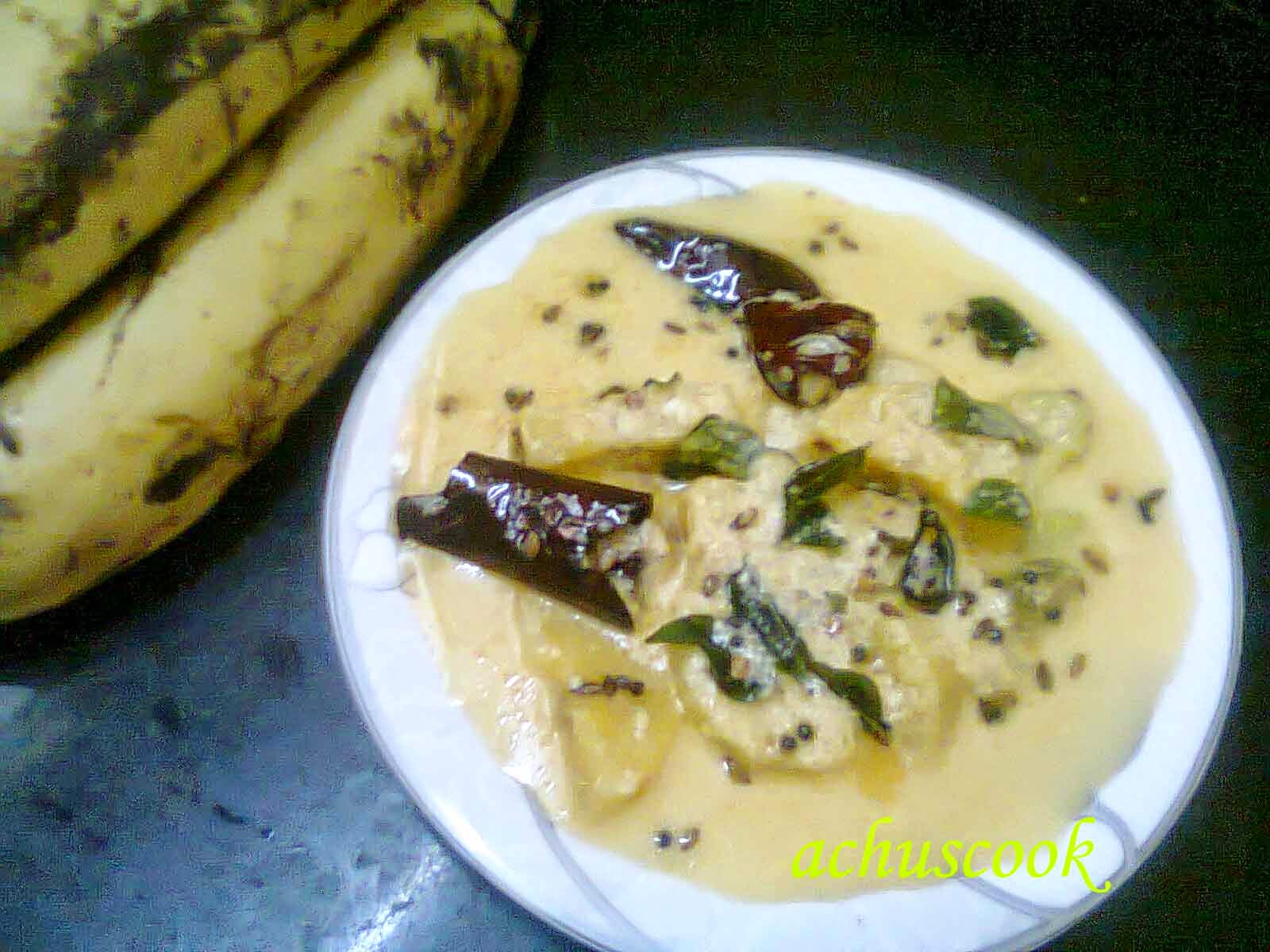 Kurukku Kalan/ Ripe Banana Curry ~ Achus Cook