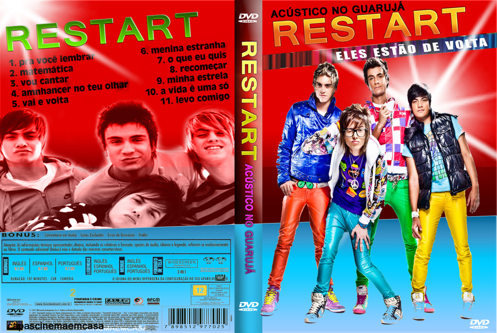 RESTART 2012 - SUCESSO DAS CAPAS: RESTART 2012
