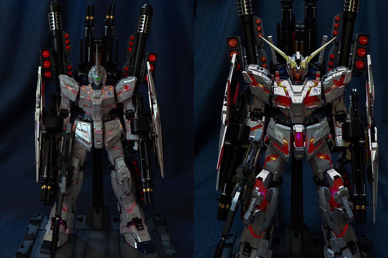 Custom Build: PG 1/60 RX-0 Full Armor Unicorn Gundam [Detailed]