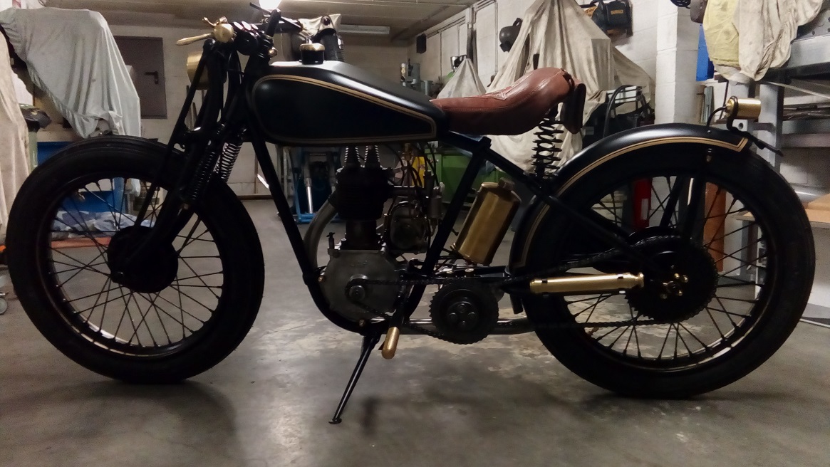JTbrothers motorcycles: J.A.P./Motobecane 250