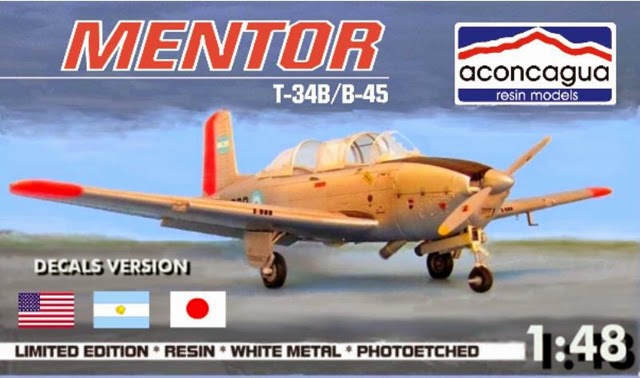 AIRPLANE SCALE MODELKIT: BEECHCRAFT T-34