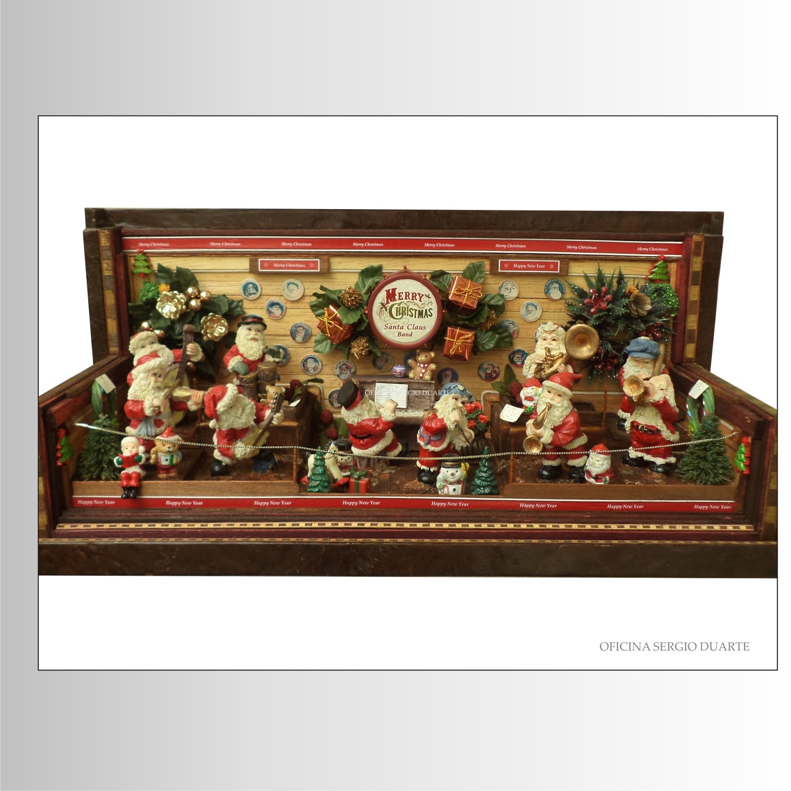 OFICINA SERGIO DUARTE: DIORAMAS e QUADROS