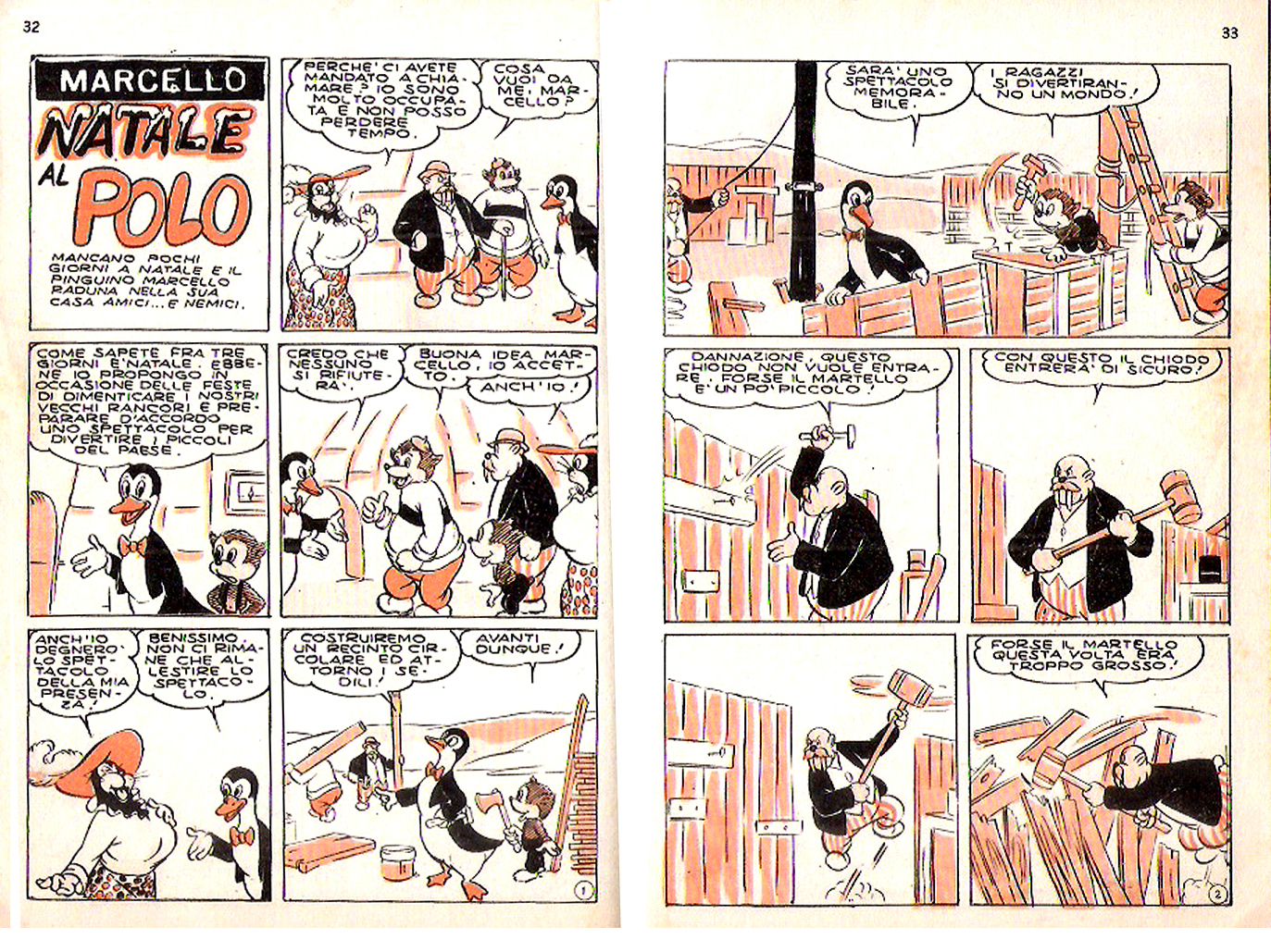 Marco Pugacioff : Gianni & Marcello: Natale al polo (1949)