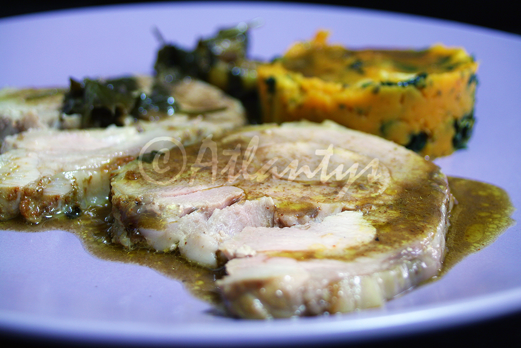 Terapia do Tacho: Roti de peru no forno (Oven roast turkey roti)