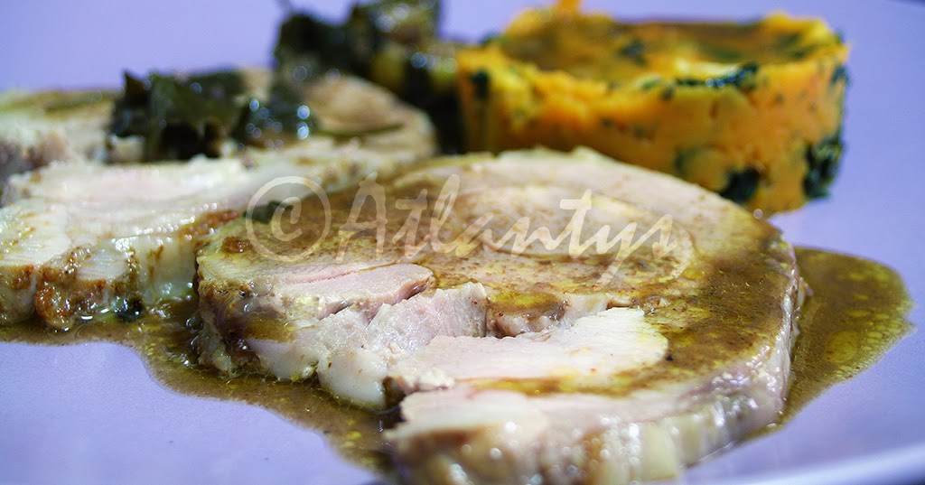 Terapia do Tacho: Roti de peru no forno (Oven roast turkey roti)