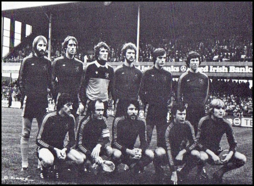 SELECCIÓN DE BÉLGICA contra Irlanda 15/10/1980