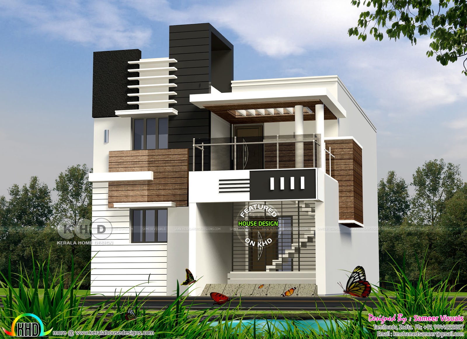2130 square feet 3 bedroom modern home - Kerala Home Design and Floor ...