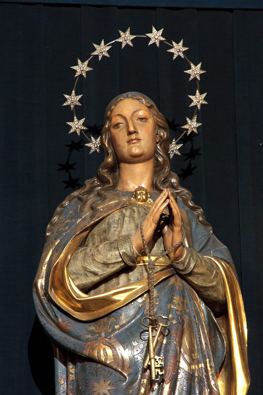 Goigs a la Mare de Déu Immaculada. Catedral de Barcelona (Barcelonès ...