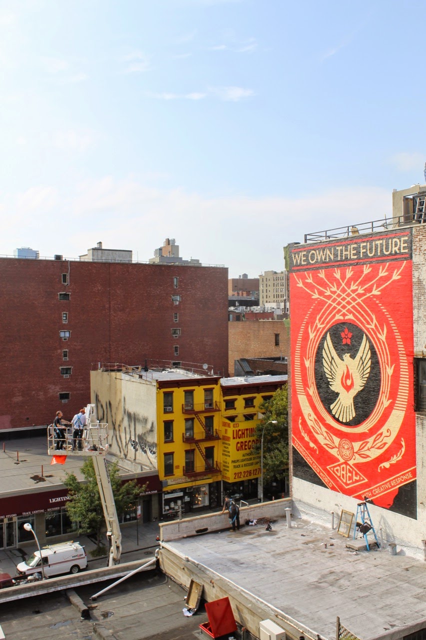 Shepard Fairey “We Own The Future” New Mural For The Lisa Project – New ...