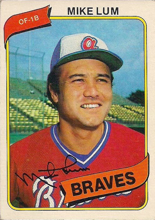 Atlanta Braves #100 Favorite Players from the 1970's: #106 MIKE LUM