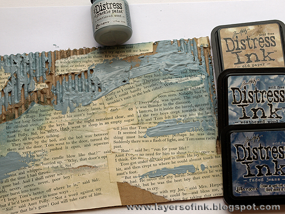 Layers of ink: Faux-rust tutorial