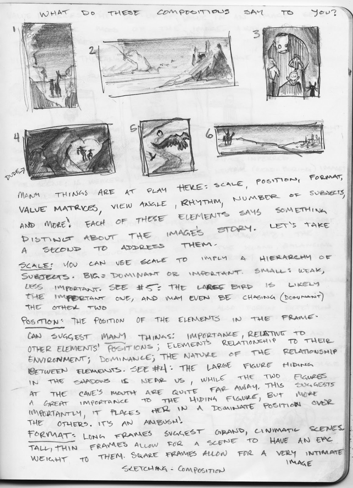 Wombat Revelry: Lesson: Composition as Storytelling