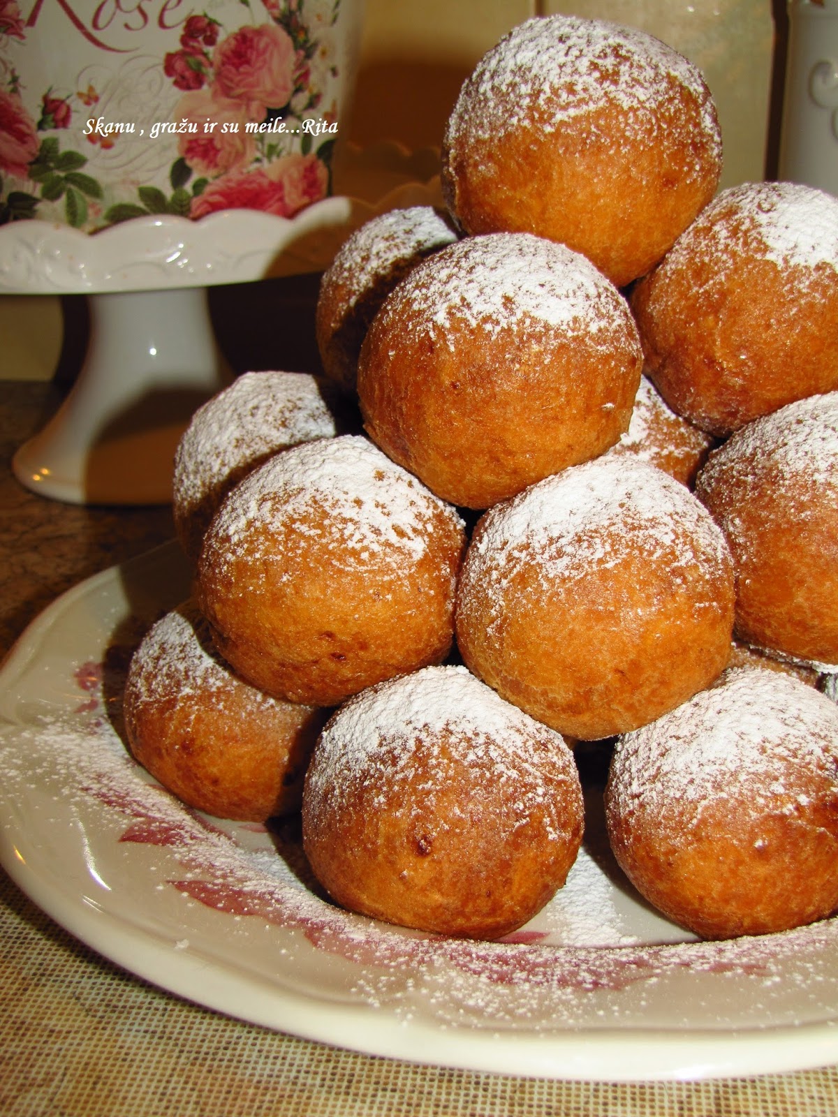 Ritos receptai : Varškės spurgos