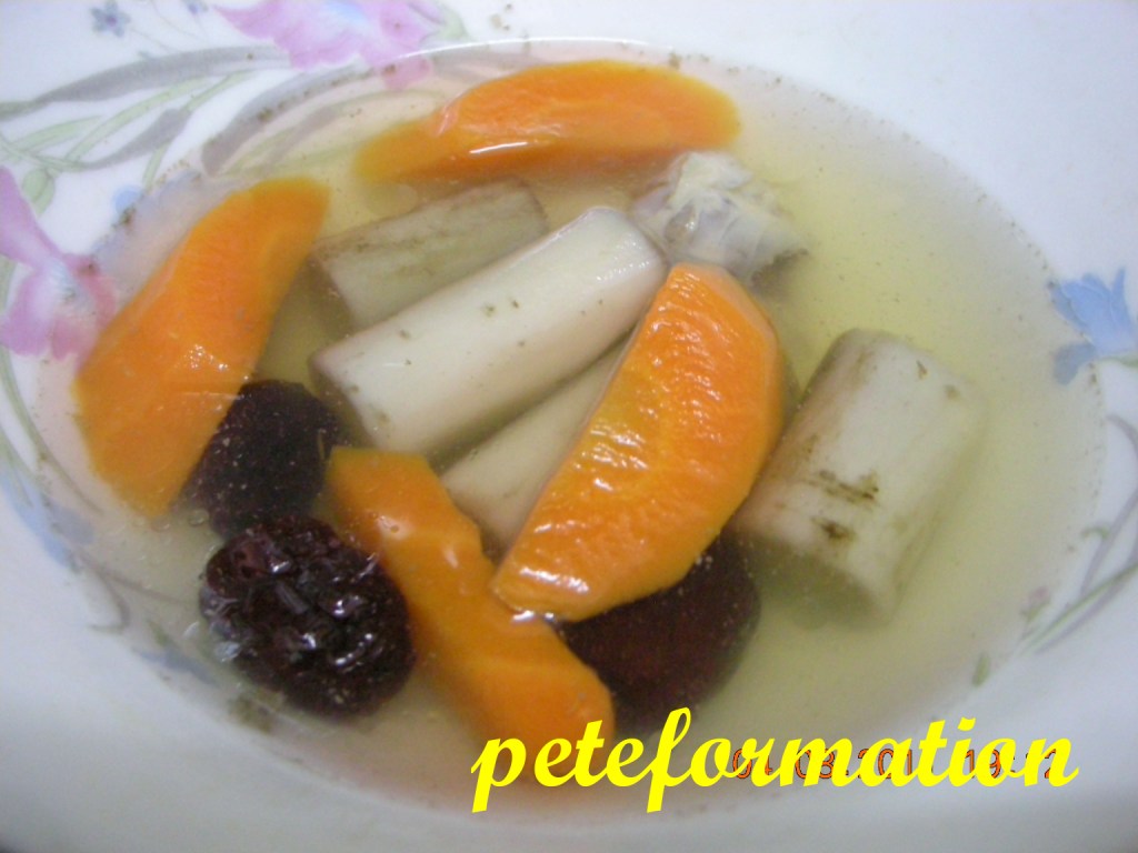 PeteFormation Foodie Adventure: Burdock Root Soup with Chinese Herbs ...